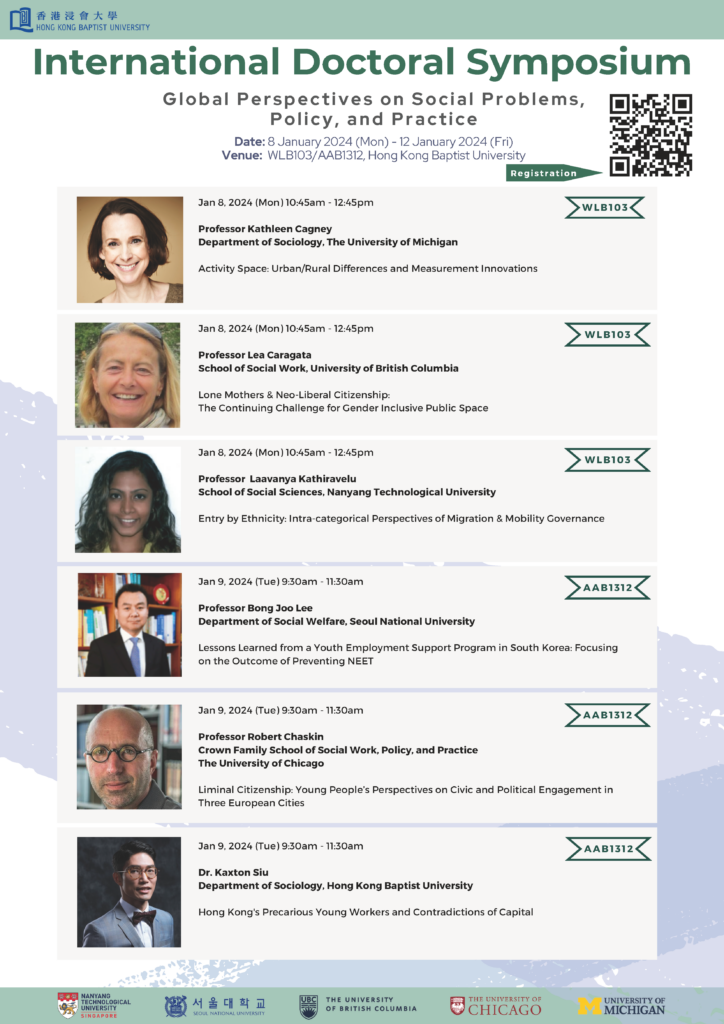 Doctoral Symposium:Global Perspectives on Social Problems, Policy, and Practice - Annual ...